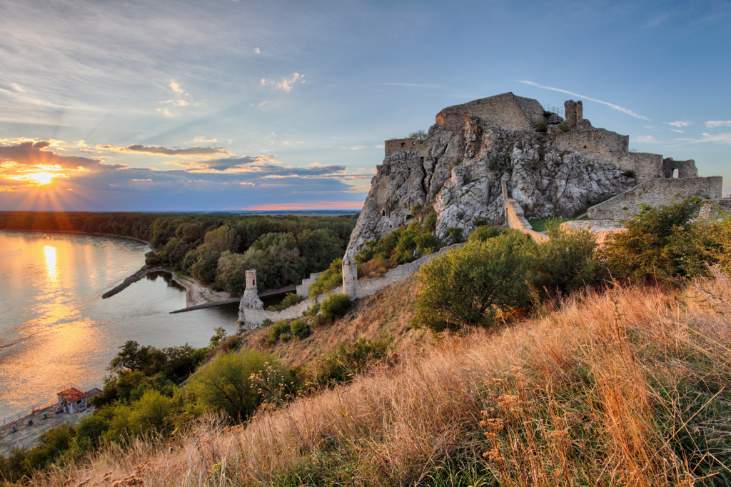 Il Castello di Devin a Bratislava